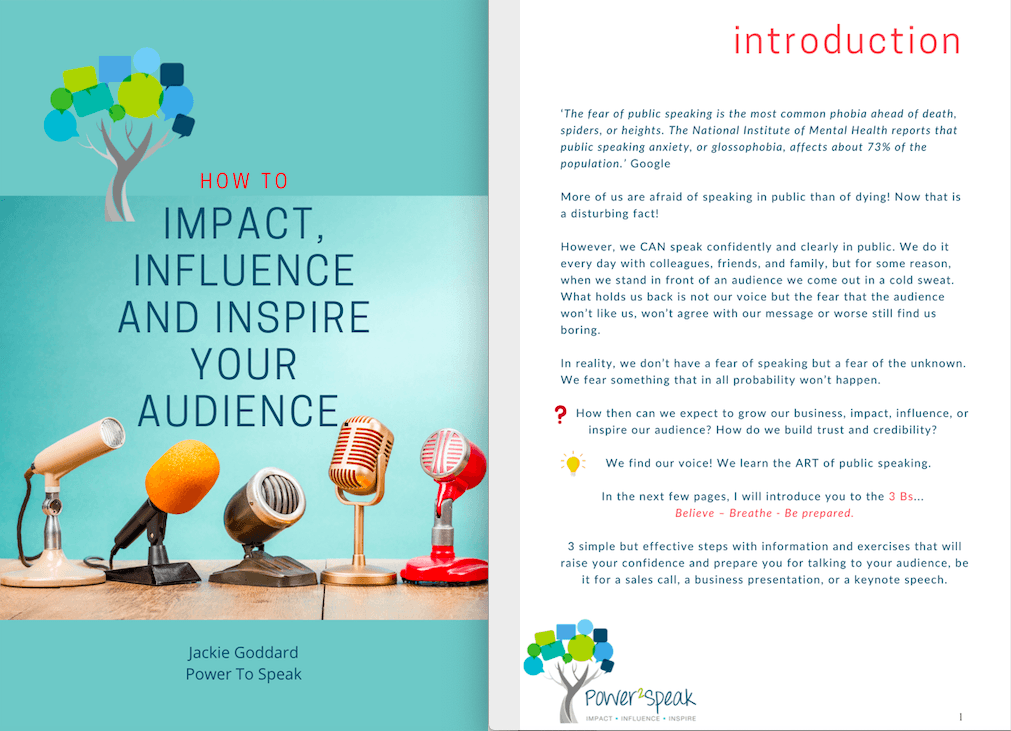 How do influence, impact and inspire an audience? - Power to Speak